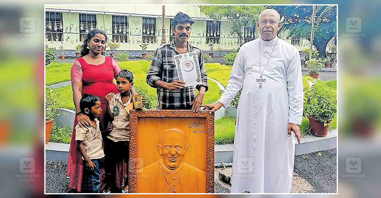 ആ സ്വപ്നം നടക്കാതെ പോയി; വിജീഷിലൂടെയുള്ള മാർപാപ്പയുടെ ഓർമ ഇനി ബിഷപ് ...