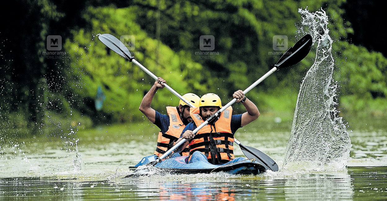 കയാക്കിങിന് ഒരുങ്ങി മാനന്തവാടി പുഴ