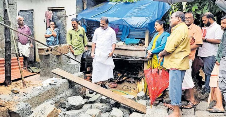 വീട് തകർന്നു; കിണർ ഇടിഞ്ഞു | Wayanad rain update | Wayanad weather ...