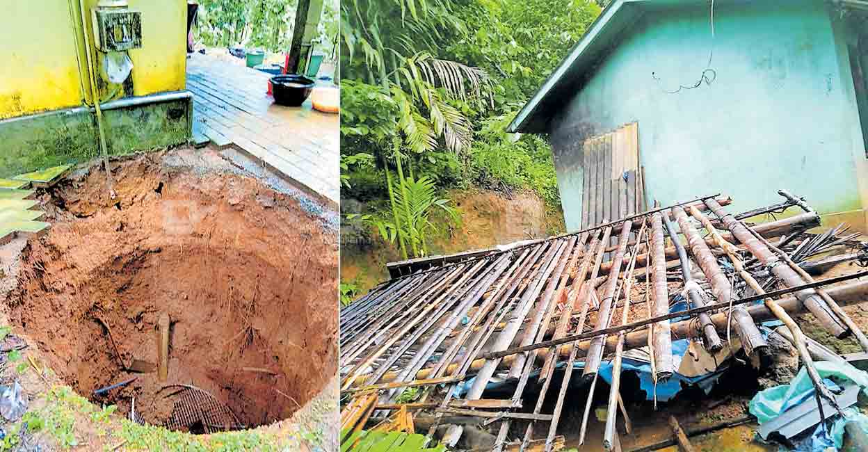 മഴ: വീടുകൾക്കും കൃഷിക്കും നാശം | Wayanad rain update | Wayanad weather ...