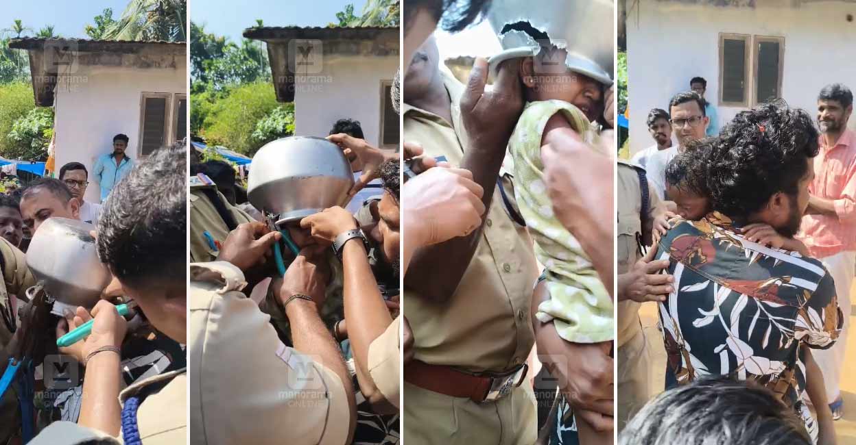ഒന്നര വയസ്സുകാരിയുടെ തലയിൽ കലം കുടുങ്ങി; രക്ഷപ്പെടുത്തി അഗ്നിരക്ഷാ സേന ...
