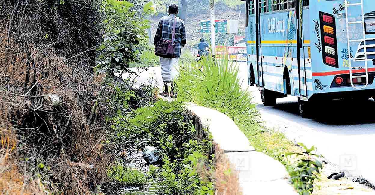 സൂക്ഷിച്ച് നടന്നില്ലെങ്കിൽ ഓവുചാലിൽ വീഴും; അപകടക്കെണി കൽപറ്റ കൈനാട്ടി ...
