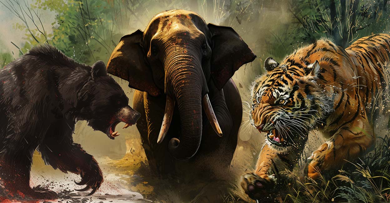 Animal Attack In Kerala | Kerala Elephant Attack Latest News | Bear ...