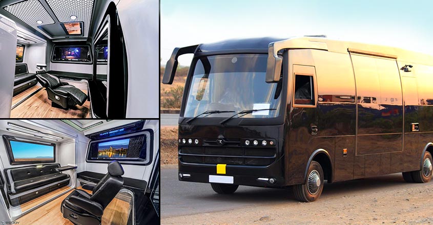 അല്ലു അർജുന്റെ 7 കോടിയുടെ കാരവൻ–വിഡിയോ | Allu Arjun 7 Crore Caravan