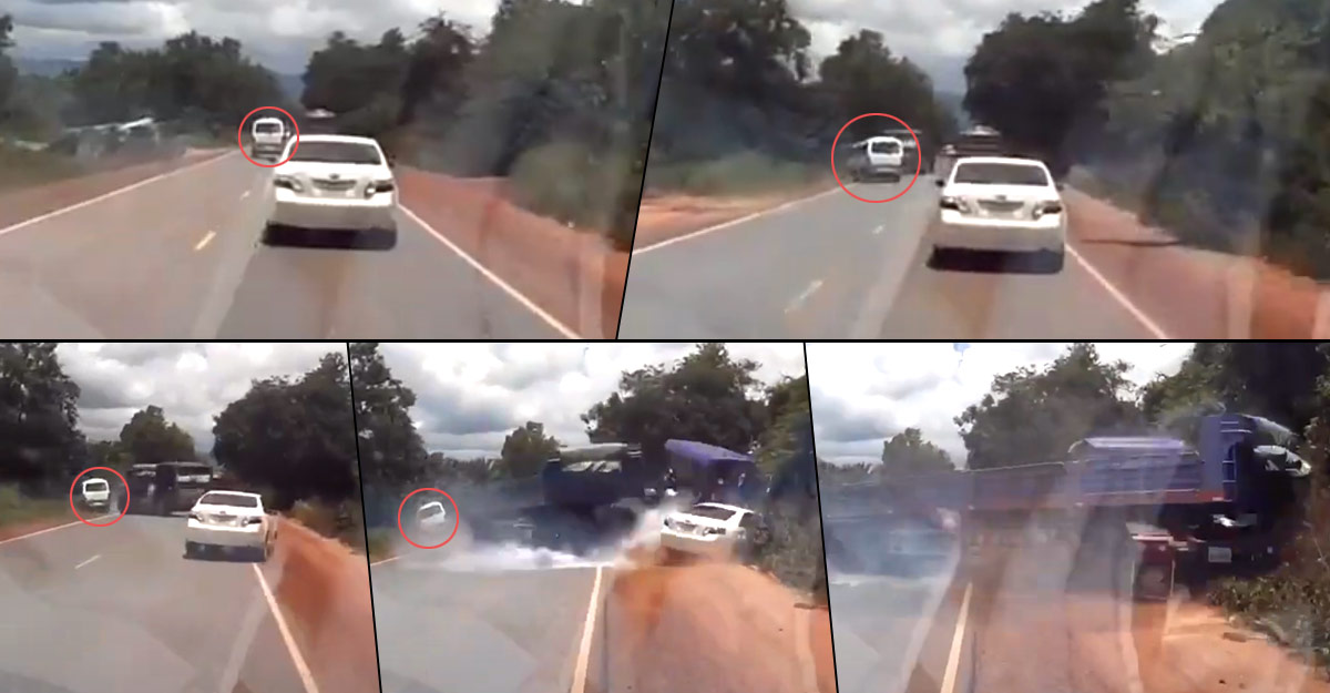 ഓവർടേക്ക് വിനയായത് മറ്റൊരു വാഹനത്തിന്, വെട്ടിച്ച ലോറി ഇടിച്ചു കയറി ...