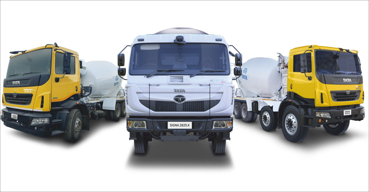 പുതിയ റെഡി മിക്സ് കോണ്‍ക്രീറ്റ് വാഹനങ്ങളുമായി ടാറ്റ | Tata Motor ...
