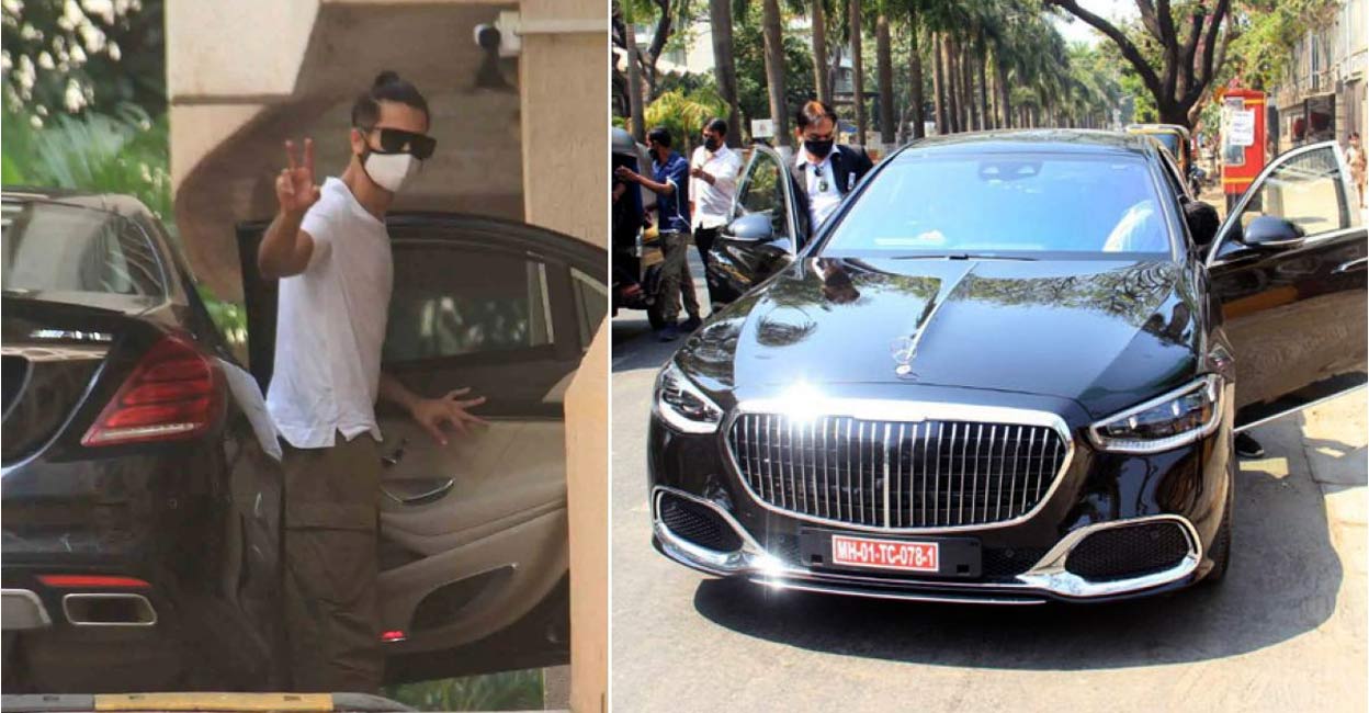 വില 2.79 കോടി, മെയ്ബയുടെ ആഡംബര സെഡാനിൽ സൂപ്പർതാരം | Shahid Kapoor gifts ...