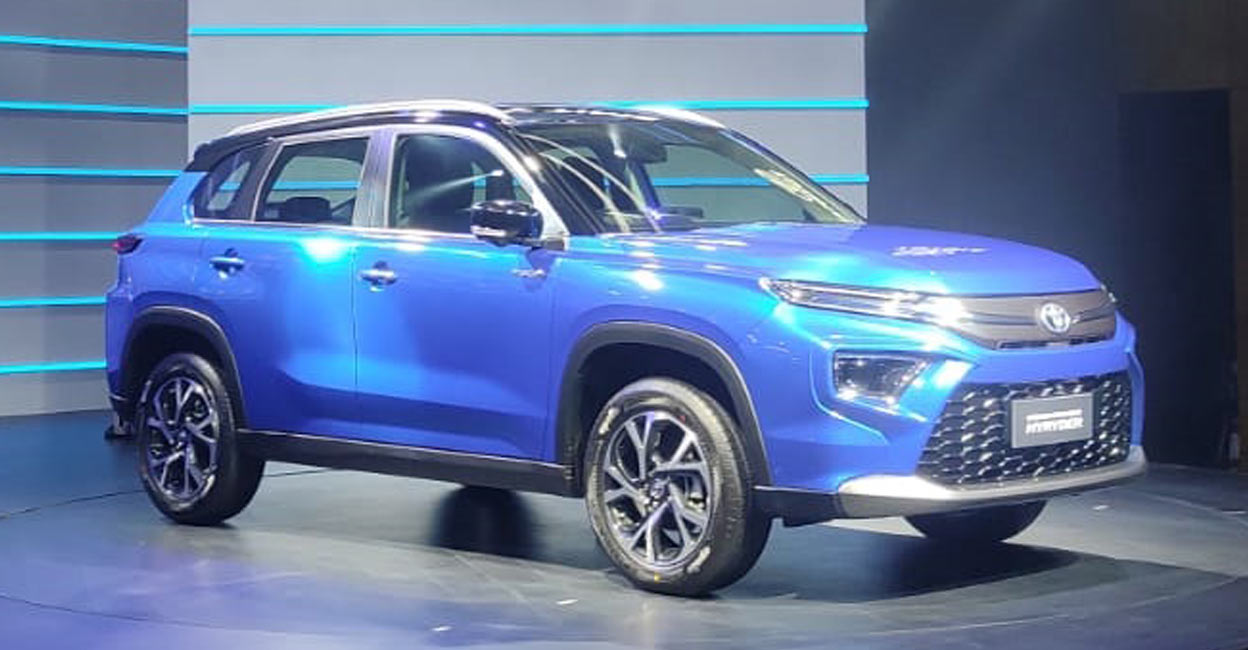 ടൊയോട്ട അർബന്‍ ക്രൂസർ ഹൈറൈഡർ തിരുവനന്തപുരം ഷോറൂമിലെത്തി | Toyota ...