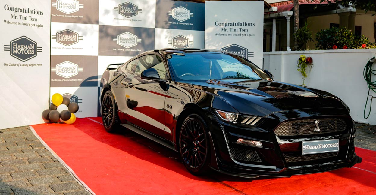 ഇത് എന്റെ വാലന്റൈൻ; സ്വപ്ന വാഹനം സ്വന്തമാക്കി ടിനി ടോം | Actor Tini Tom buys ford mustang gt ...