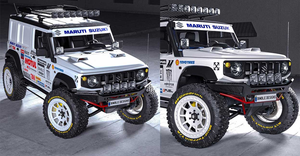 ജിംനി മെയ്ക് ഓവർ, റാലി എഡിഷൻ സ്റ്റൈൽ കണ്ടാല്‍ ആരും നോക്കിനിൽക്കും ...