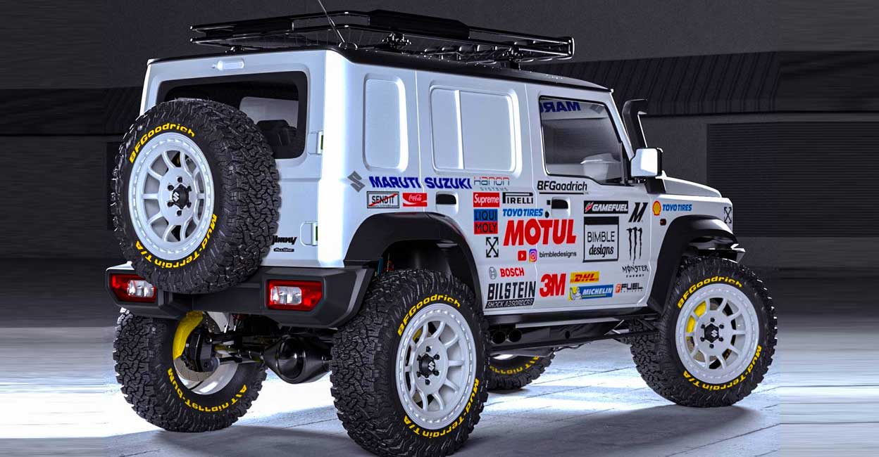 ജിംനി മെയ്ക് ഓവർ, റാലി എഡിഷൻ സ്റ്റൈൽ കണ്ടാല്‍ ആരും നോക്കിനിൽക്കും ...