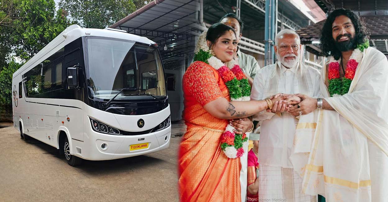 വിവാഹത്തിന് മോടികൂട്ടി സുരേഷ് ഗോപിയുടെ പുതിയ കാരവൻ | Suresh Gopi New Carvan