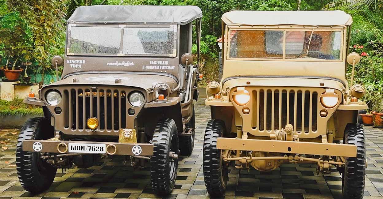 ലോക മഹായുദ്ധം മുതൽ ലൂസിഫർ വരെ; തൊടുപുഴയിലെ ‘വാർ ഹീറോസ്’ | Vintage Jeeps ...