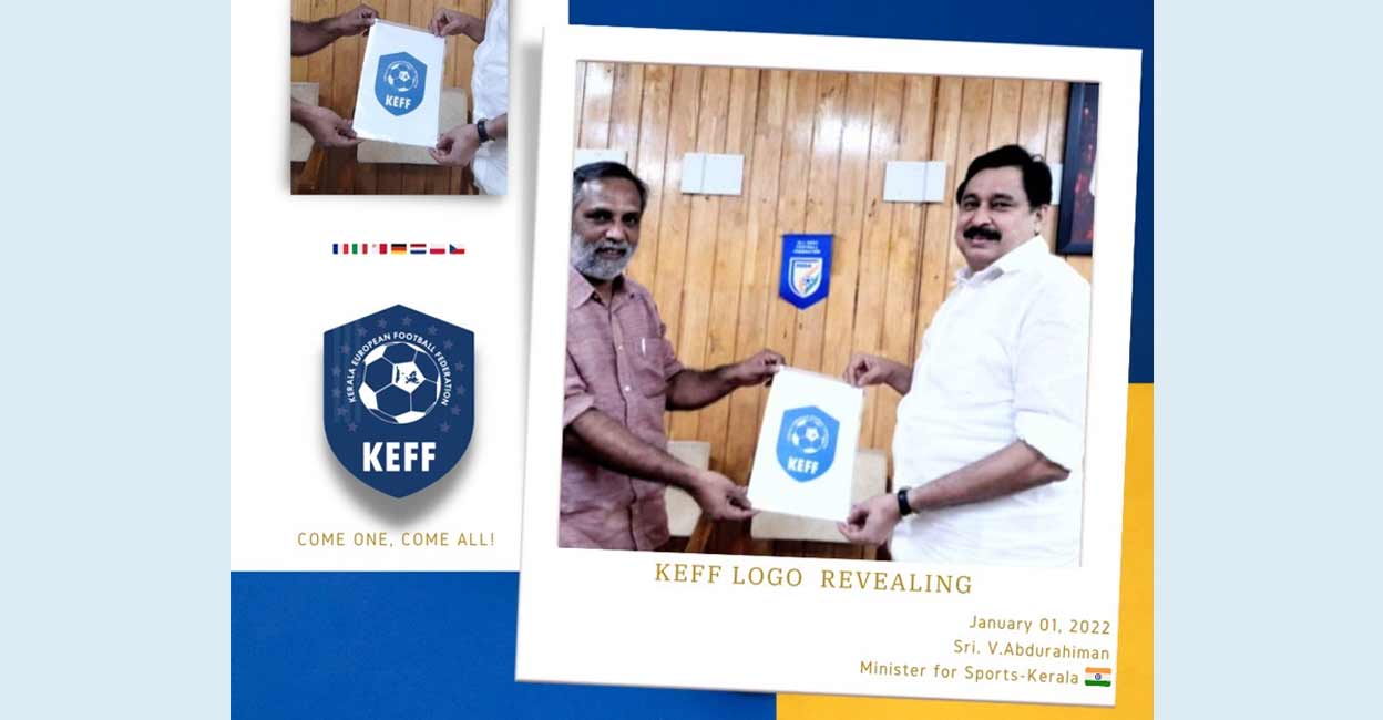 കേരള യൂറോപ്യൻ ഫുട്ബോൾ ഫെഡറേഷൻ ലോഗോ പ്രകാശനം ചെയ്തു