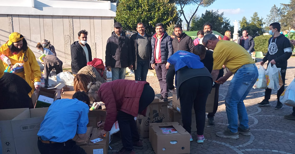യുക്രെയ്ൻ ജനതയ്ക്ക് സഹായവുമായി അലിക് ഇറ്റലി