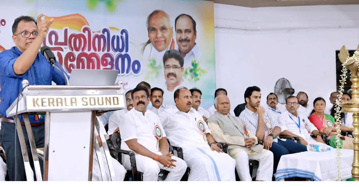 IWU ചെയർമാൻ ബൈജു തിട്ടാല INC മാനിഫെസ്റ്റോ കമ്മിറ്റിയിൽ; INTUC സമ്മേളന ...