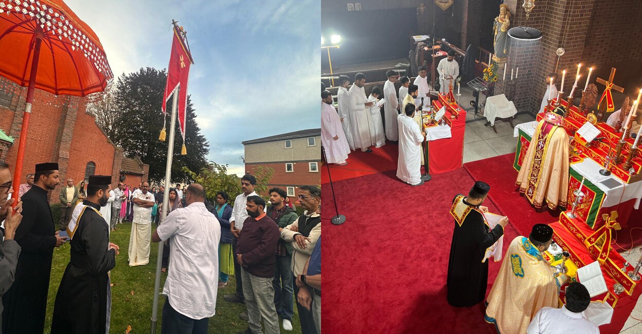 ബ്രിസ്റ്റോൾ യാക്കോബായ സുറിയാനി പള്ളി വാർഷിക പെരുന്നാൾ ഭക്തി സാന്ദ്രമായി ...