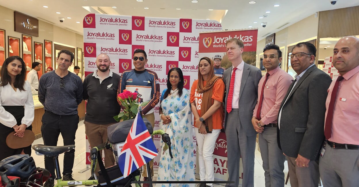 സൈക്കിളിൽ 30 രാജ്യങ്ങൾ താണ്ടി മലയാളി യുവാവ് ലണ്ടനിൽ - Faiz Ashraf | Joy ...