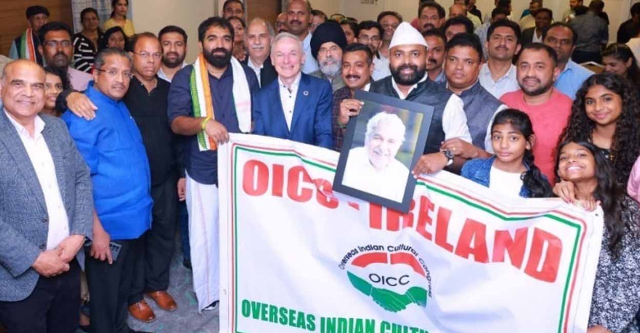 അയർലണ്ടിൽ ഉമ്മൻചാണ്ടി ഫൗണ്ടേഷൻ, ചാണ്ടി ഉമ്മൻ എംഎൽഎയുടെ സാന്നിധ്യത്തി ...