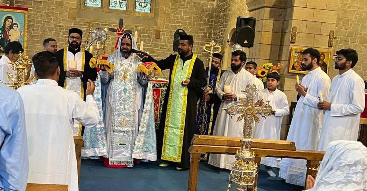 സെന്റ് മേരീസ് സിറിയൻ ഓർത്തഡോക്സ് കോൺഗ്രിഗേഷനിൽ വിശുദ്ധ ദൈവമാതാവിന്റെ ...