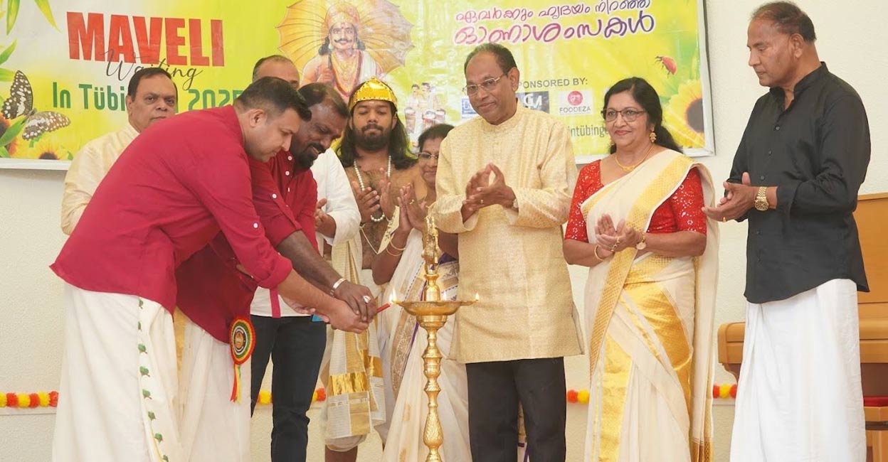 മാവേലി വെയ്റ്റിങ് ഇൻ ട്യൂബിംഗൻ 2K25 ജർമനിയിലെ ട്യൂബിംഗനിൽ ഓണാഘോഷം ...