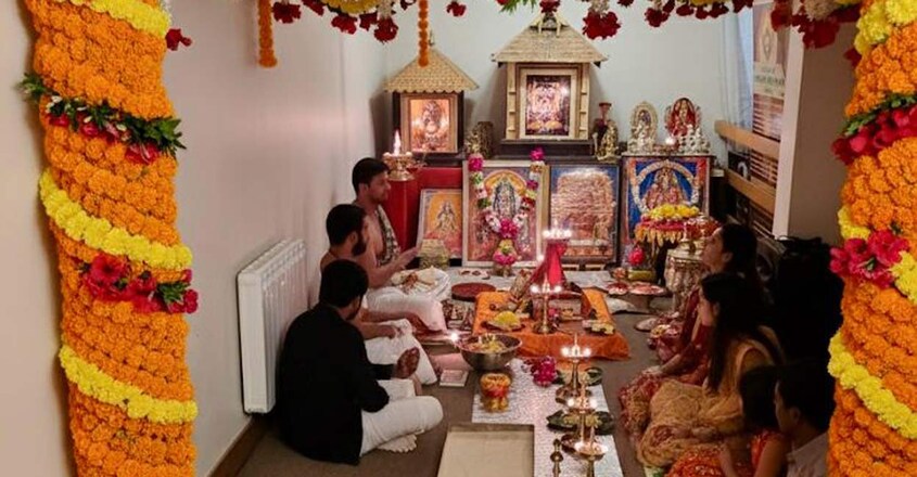 ഇംഗ്ലണ്ടിലെ കെന്റ് അയ്യപ്പ ടെംപിൾ വിജയദശമി ആഘോഷിച്ചു - Vijayadashami ...