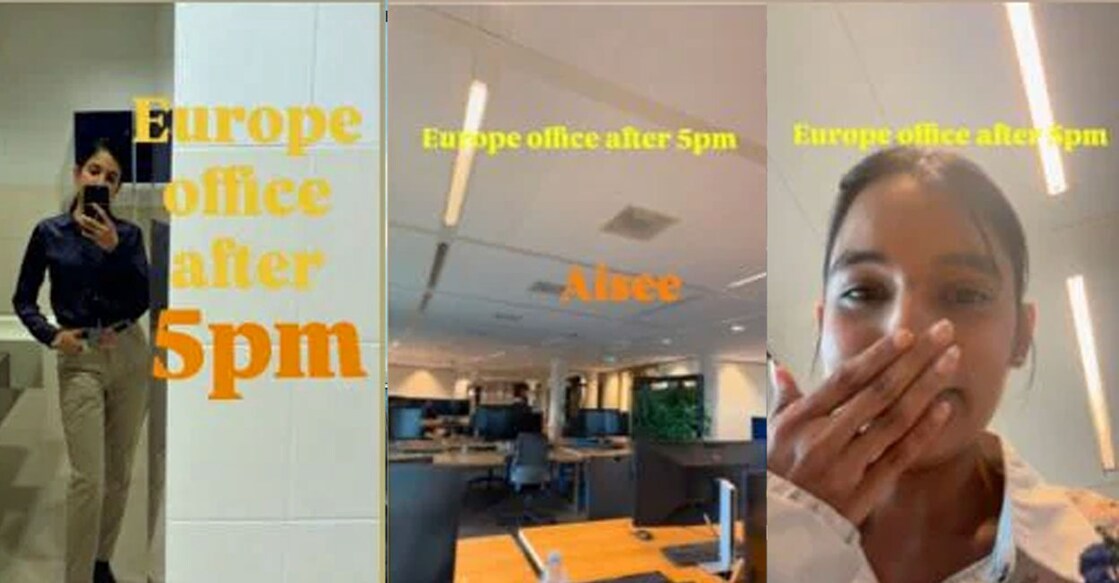 കോർപ്പറേറ്റ് ഷോക്ക് ഇന്ത്യൻ യുവതി പങ്കുവച്ച യൂറോപ്പിലെ ഓഫിസ് വിഡിയോ വൈറൽ - Indian chartered ...