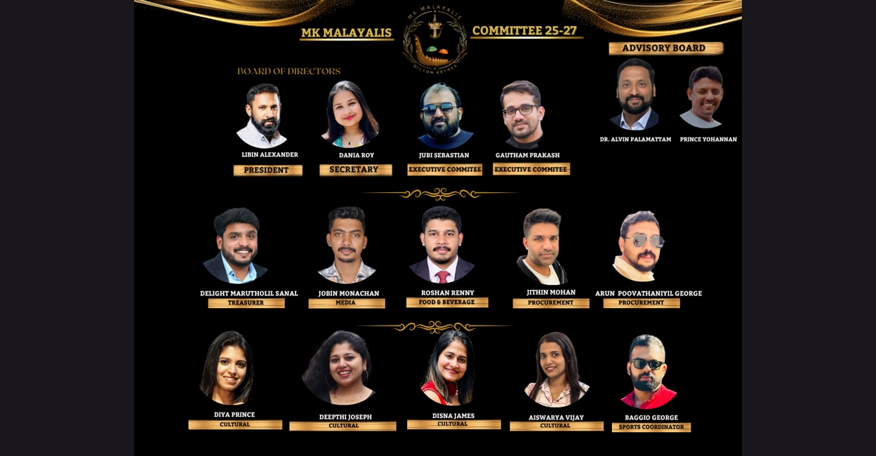 എം.കെ. മലയാളികൾക്ക് പുതു നേതൃത്വം - MK Malayalees | Milton Keynes ...