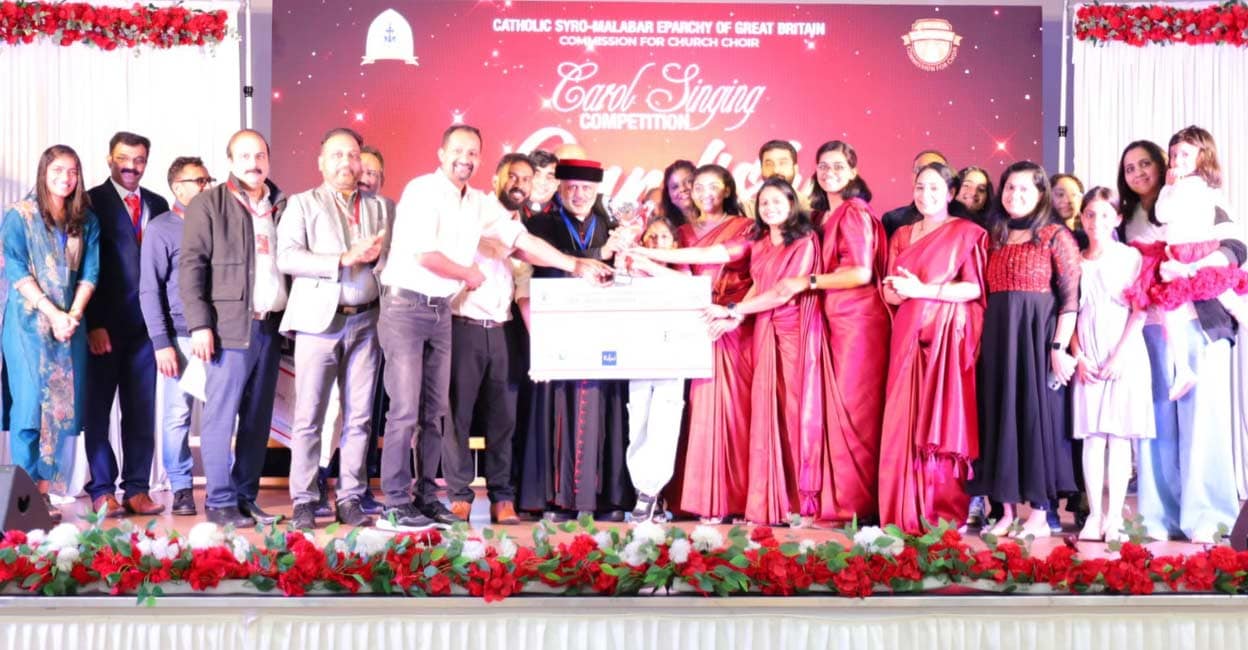 ഗ്രേറ്റ് ബ്രിട്ടൻ രൂപതാ കാരൾ ഗാന മത്സരം ഒന്നാം സ്ഥാനം കരസ്ഥമാക്കി ...
