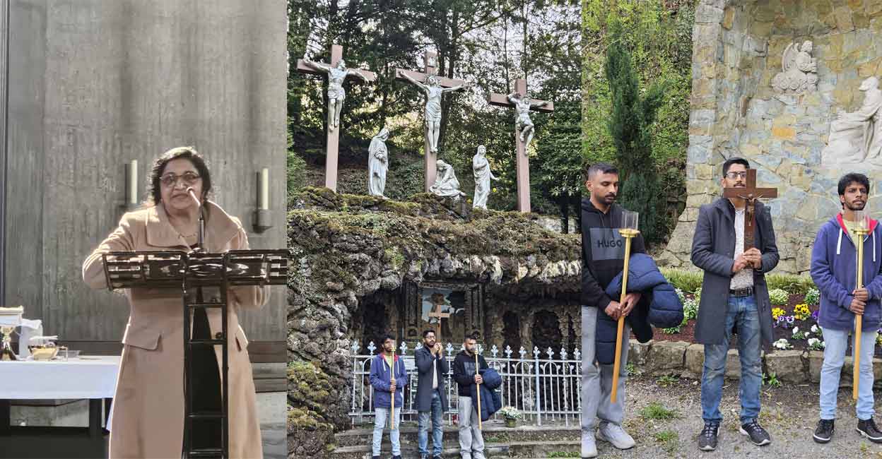 ജർമനിയിലെ നേവിഗസിൽ സിറോ മലബാർ സമൂഹം നാല്പതാം വെള്ളി ആചരിച്ചു - 40th ...