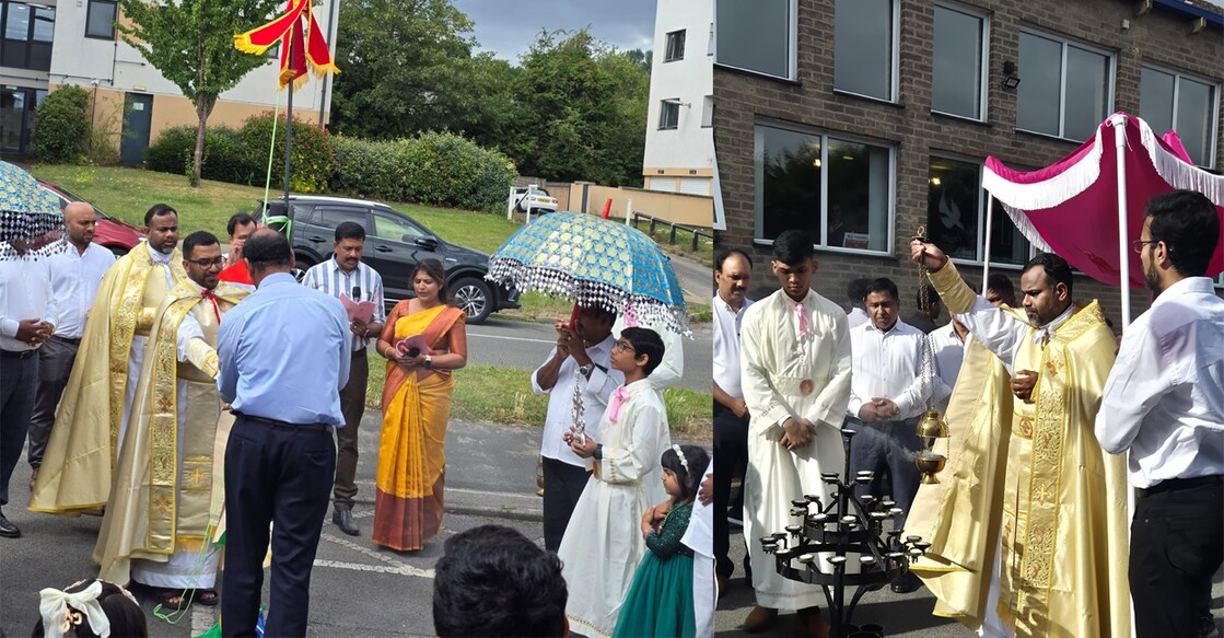 ചെസ്റ്റർ ഫീൽഡ് സിറോ മലബാർ മാസ് സെന്റർ ദുക് റാന തിരുനാൾ ആഘോഷിച്ചു ...