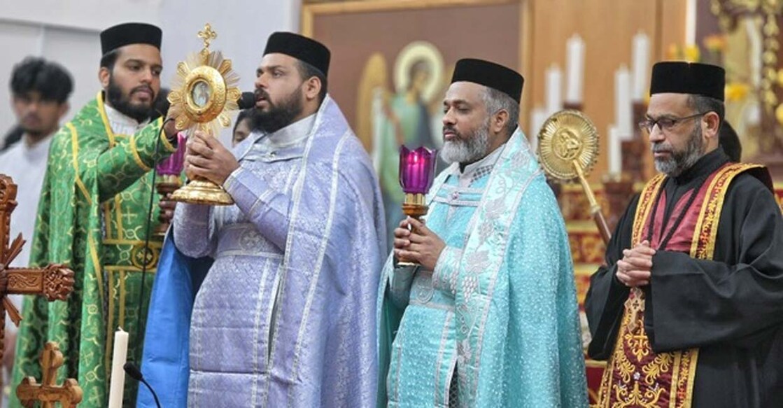 ബർമിങ്ങാം ഇന്ത്യൻ ഓർത്തഡോക്സ് പള്ളിയിൽ സ്തേഫാനോസ് സഹദായുടെ ഓർമ പെരുന്നാ ...