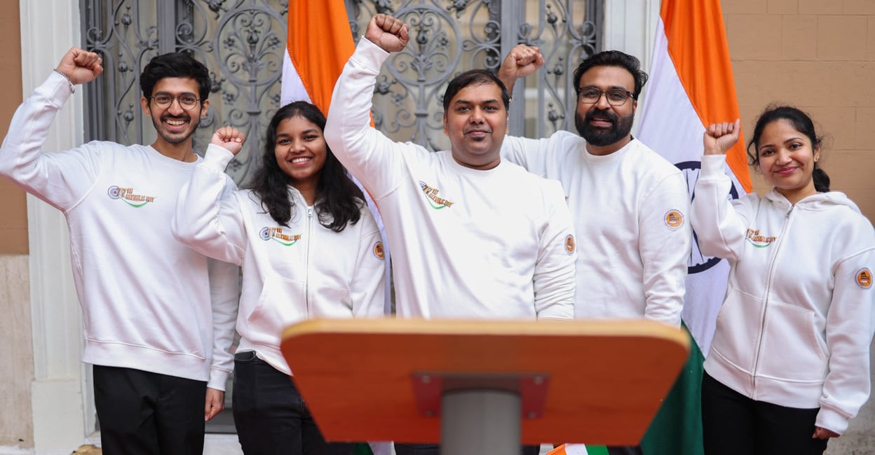 ഇറ്റലിയിലെ ഇന്ത്യൻ എംബസിയിൽ നടന്ന റിപ്പബ്ലിക് ദിനാഘോഷങ്ങളിൽ മലയാളികളുടെ ...