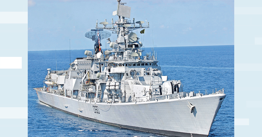 ഐഎൻഎസ് മൈസൂർ ഇന്ന് ഹമദ് തുറമുഖത്ത്