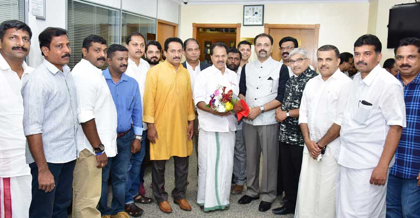 പി.ടി. തോമസ് എംഎല്‍എയ്ക്ക് സ്വീകരണം