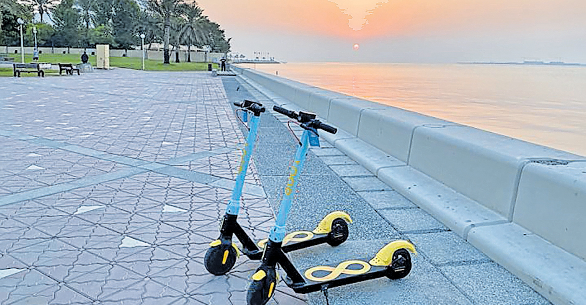 നഗരത്തിൽ കറങ്ങാമല്ലോ; കൂട്ടിനുണ്ട് ഇ–സ്കൂട്ടർ