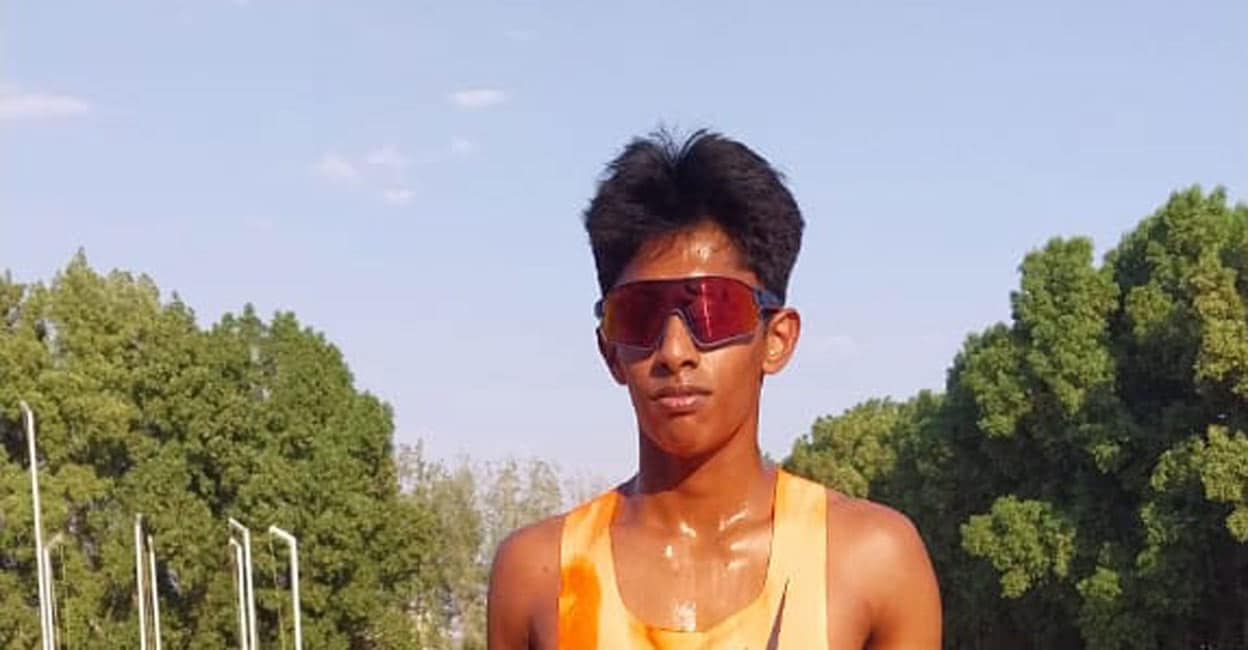 യുഎഇ സിബിഎസ്ഇ ക്ലസ്റ്റർ അത് ലറ്റിക് മീറ്റിൽ ആദിൽ ജിമ്മി വ്യക്തിഗത ...