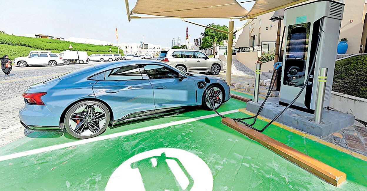 കത്താറ കൾചറൽ വില്ലേജിൽ പുതിയ ഇവി ചാർജ് സ്റ്റേഷൻ - Kahramaa | Electric ...