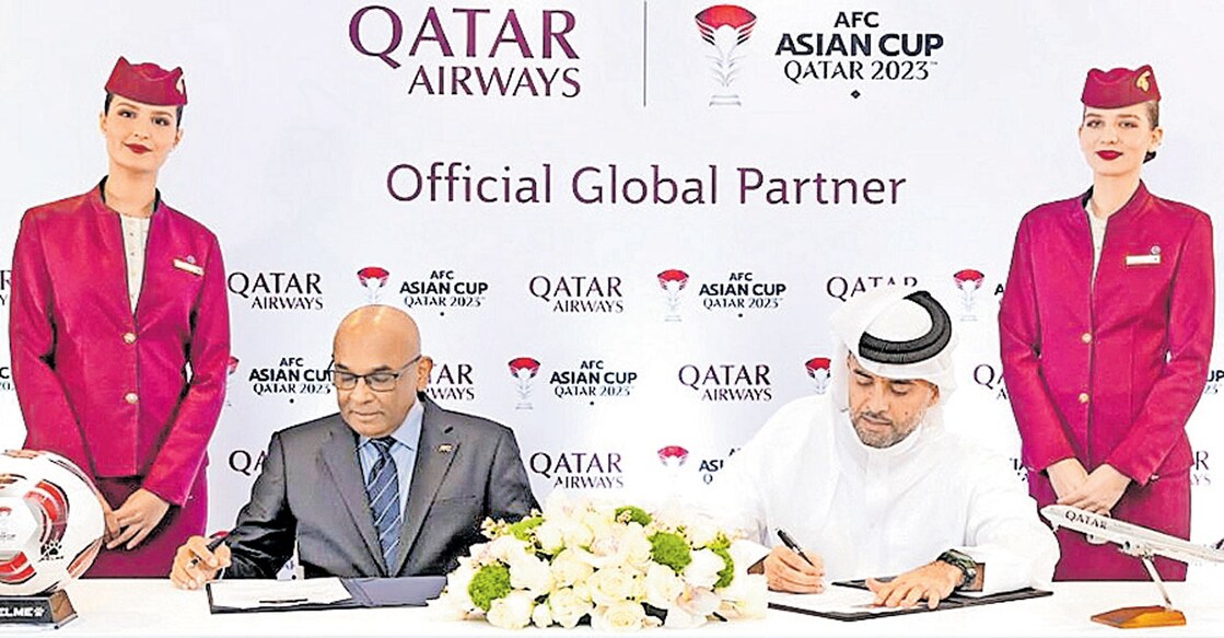 ഏഷ്യൻ കപ്പിന് ആരാധകർക്കായി ട്രാവൽ പാക്കേജ് ഖത്തർ എയർവേയ്‌സുമായി കൈകോ ...