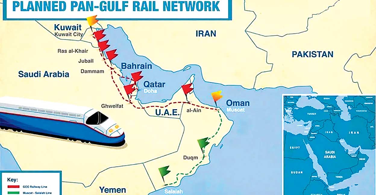 ജിസിസി റെയിലിന് ചൂളംവിളി ഉയരുന്നു | GCC rail connecting Gulf countries ...
