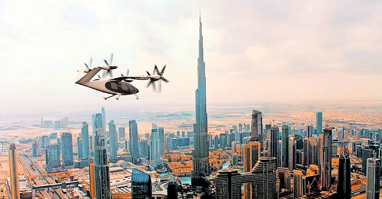 ഭാവിയിലെ ആകാശ ടാക്സിയിൽ ഇന്നു പറക്കാം - Cop 28 | RTA Pavilion | Air ...