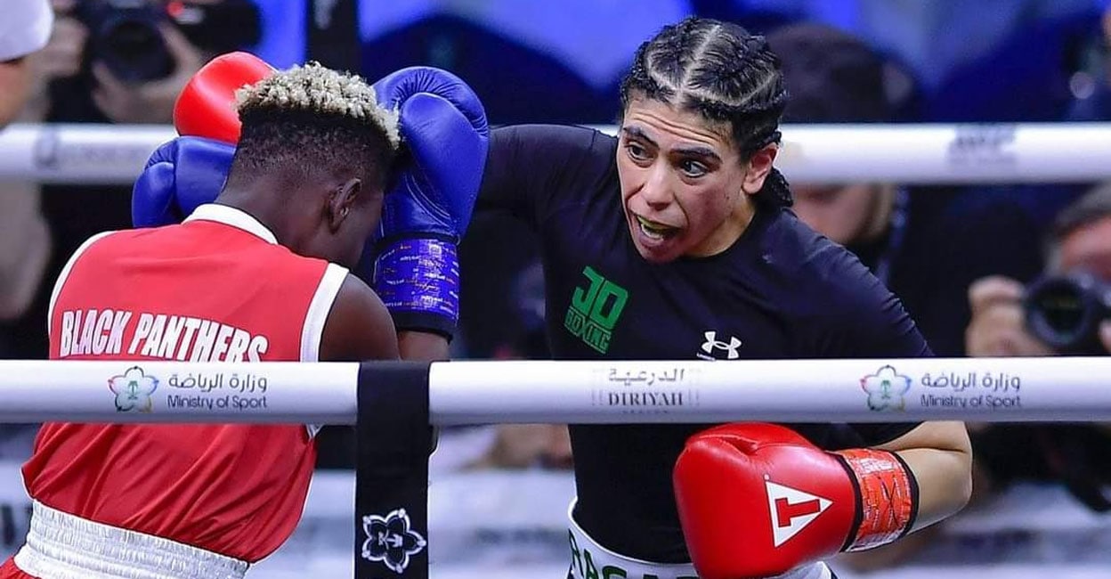 സൗദിക്ക് അഭിമാന നേട്ടം; അരങ്ങേറ്റ മത്സരത്തിൽ വിജയിച്ച് ആദ്യ വനിതാ ബോക്സർ
