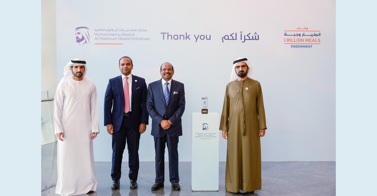 വൺ ബില്യൺ മീൽസ് എൻഡോവ്‌മെന്റ് ക്യാംപെയിന്‍; യൂസഫ് അലിയെ ആദരിച്ച് ദുബായ് ഭരണാധികാരി | dubai ruler ...