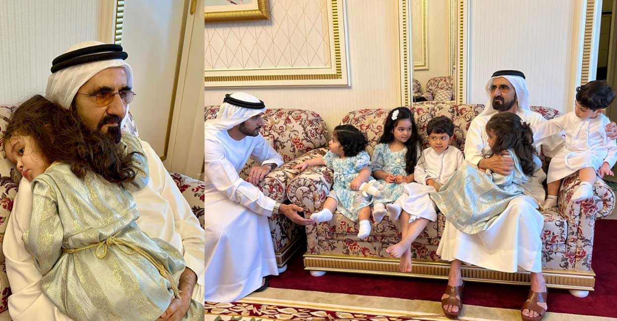 ഇത് സന്തോഷ പെരുന്നാൾ! കളിയും ചിരിയുമായി പേരക്കുട്ടികളെ ചേർത്തുപിടിച്ച് ...