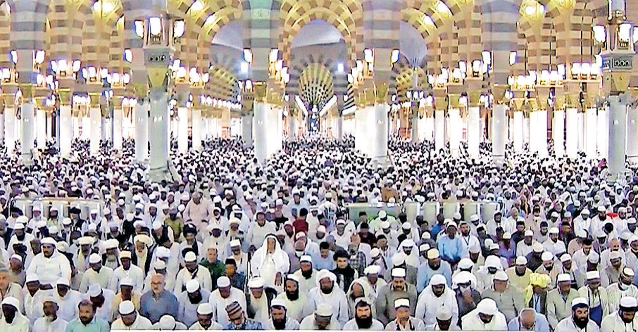 പ്രവാചക പള്ളി സന്ദർശിച്ചത് 20 കോടി പേർ