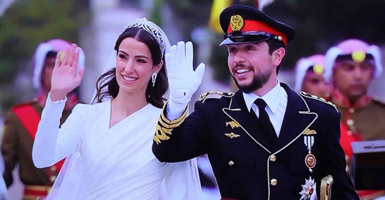 ജോർദാൻ കിരീടാവകാശിയ്ക്ക് വധു സൗദി പൗര; കൊട്ടാരത്തിലേയ്ക്ക് ആഡംബര ...