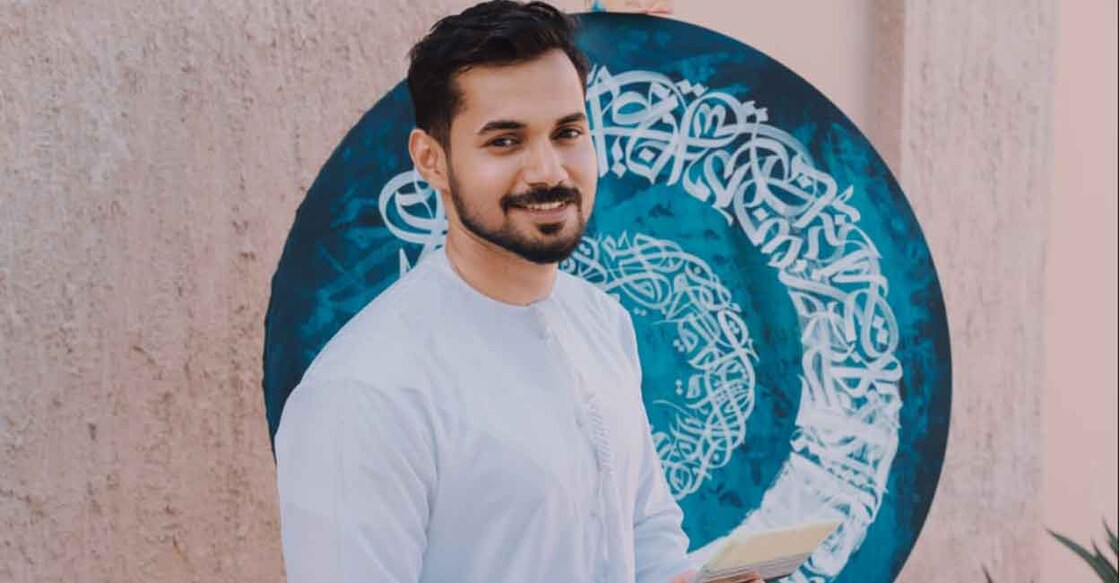 ചിത്രകലയിലും കാലിഗ്രഫിയിലും വേറിട്ട ശൈലി; ദുബായിൽ ലോകപ്രശസ്തനാകാ ...
