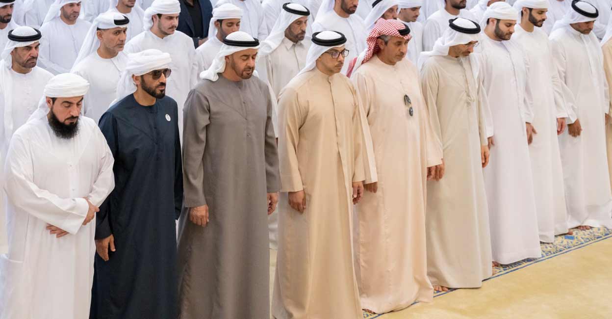 അന്തരിച്ച ഷെയ്ഖ് സയീദ് ബിൻ സായിദിന്റെ കബറടക്കം ഇന്ന് 3 ദിവസം ദു:ഖാചണം ...