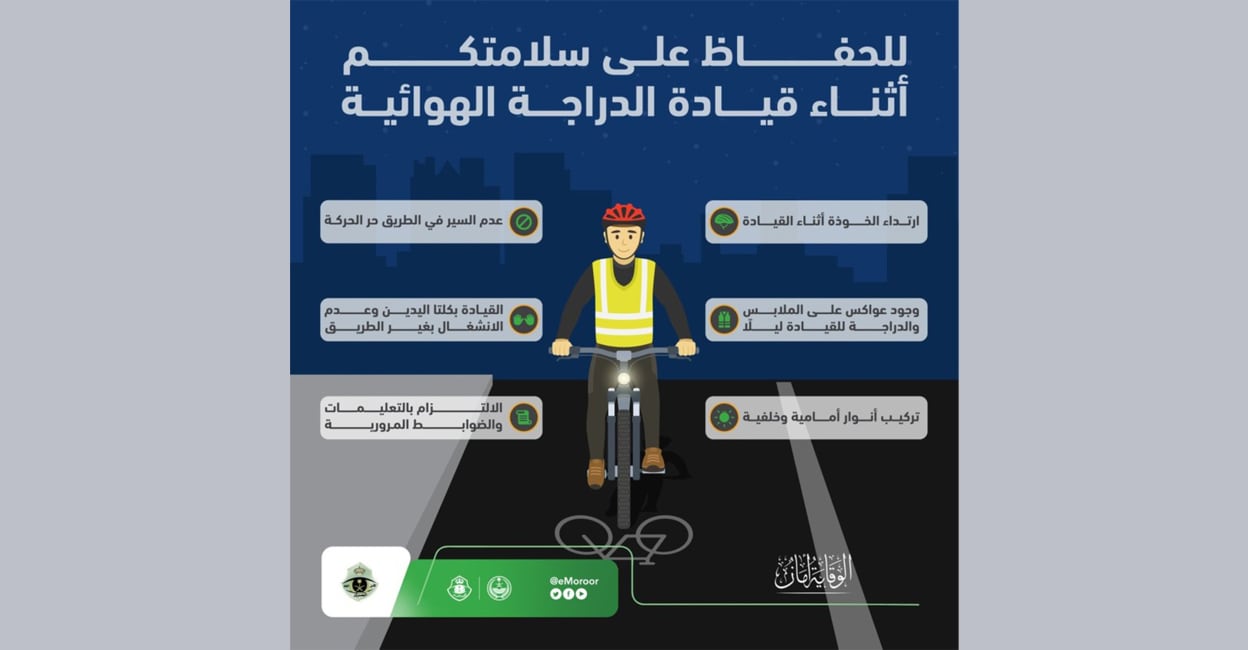 Road Safety Guidelines for Cyclists in Jeddah: Follow Regulations to ...