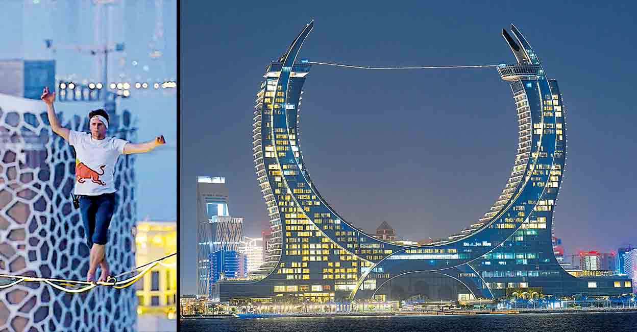 ശ്വാസമടക്കി ജനം കണ്ടു ആ 'റെക്കോർഡ്' ആകാശനടത്തം; ലോകത്തിലെ ഏറ്റവും ...